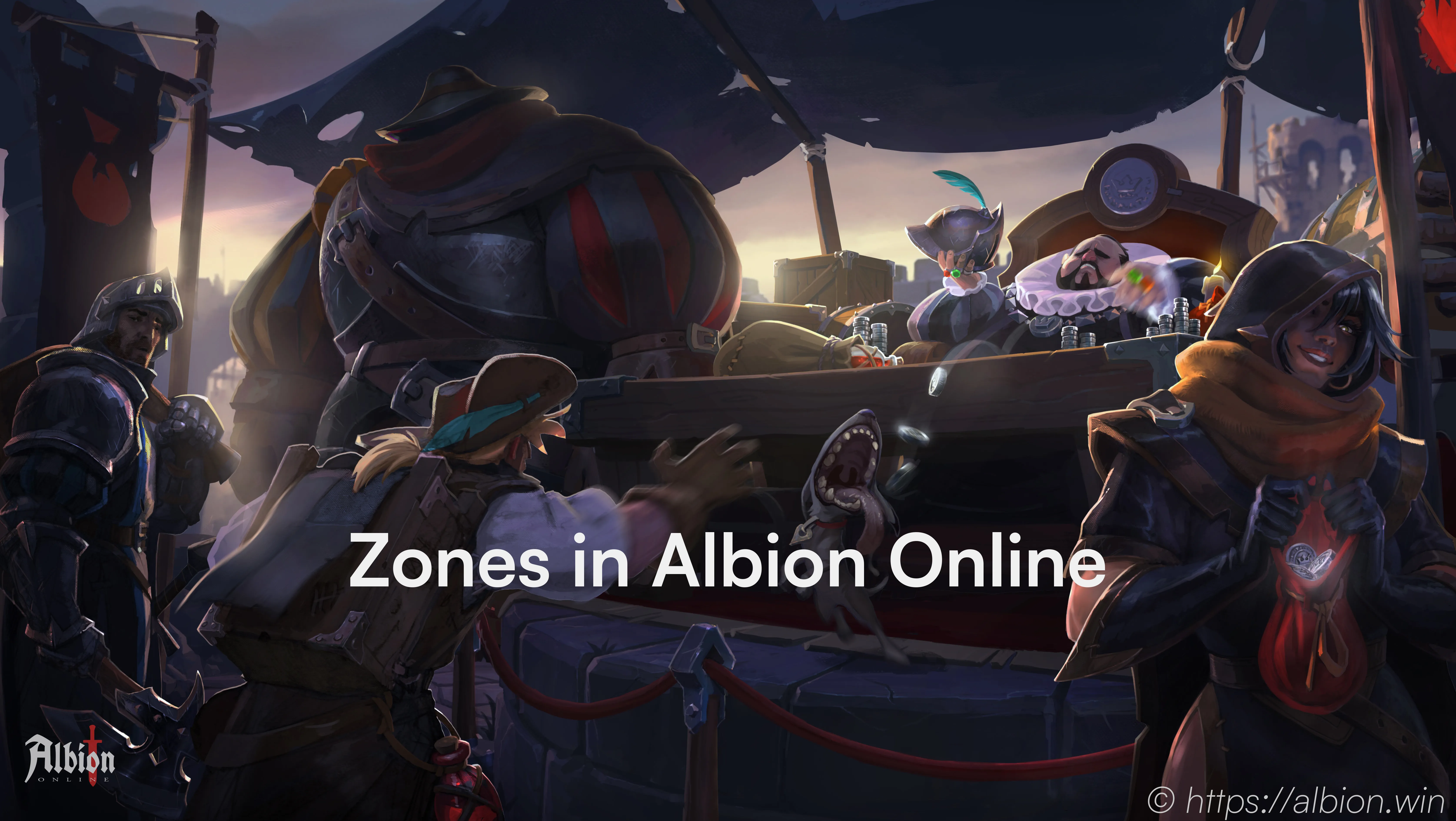 Zones in Albion Online